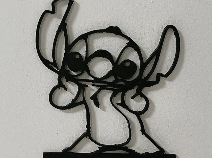 Stitch light switch decor - Free 3D Print Model - MakerWorld