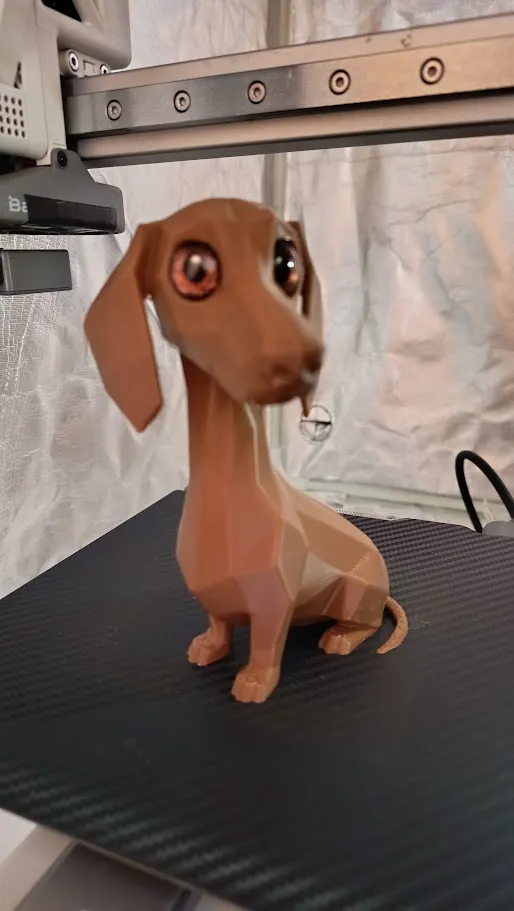 Dachshund low poly - Free 3D Print Model - MakerWorld