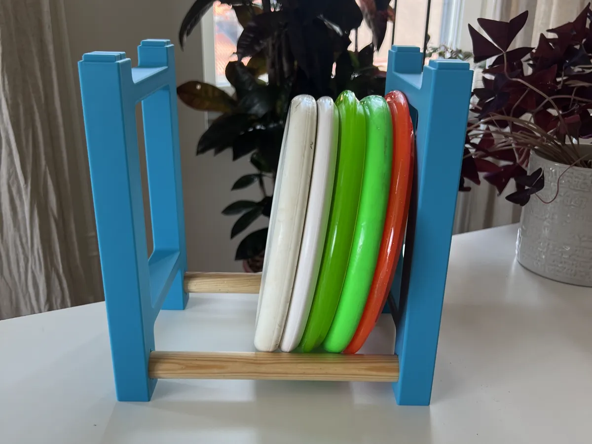 Modular Disc Golf Disc Rack - Free 3D Print Model - MakerWorld