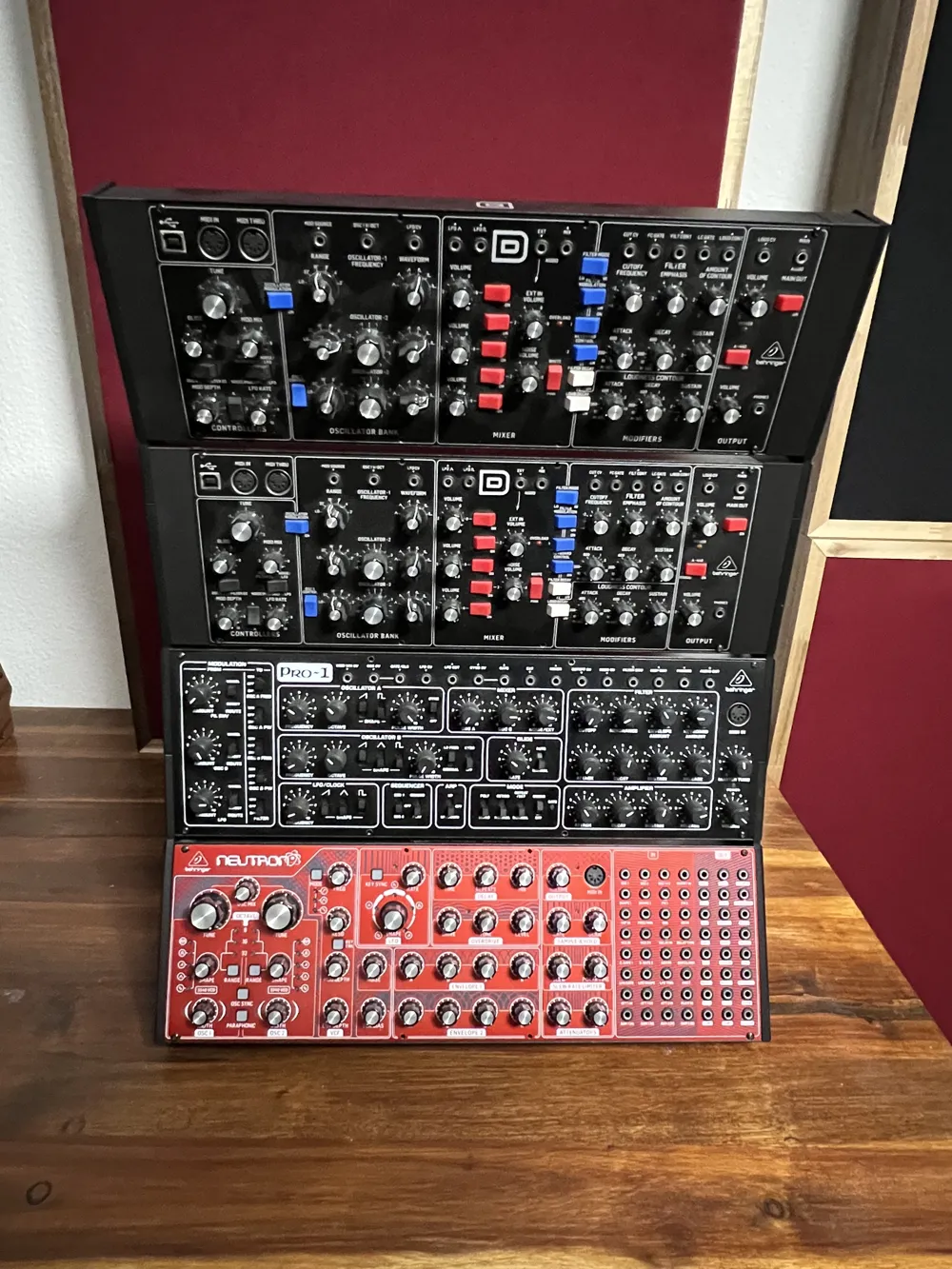 Behringer Desktop-Synth 4xRack - Free 3D Print Model - MakerWorld