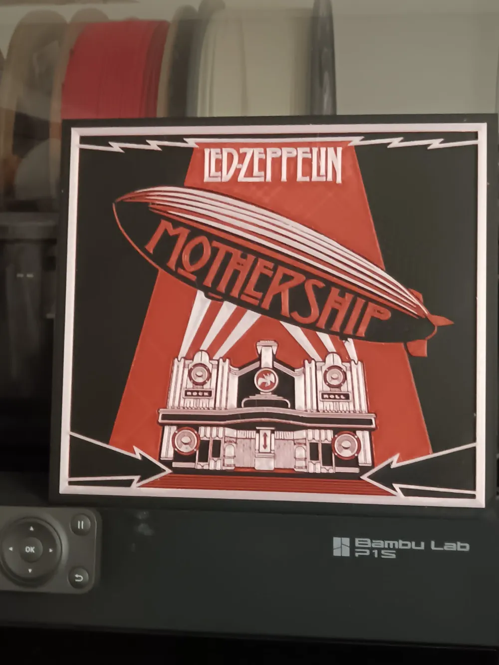 LED ZEPPELIN MOTHERSHIP COVER HUEFORGE by PS3D CREATIVE - MakerWorld