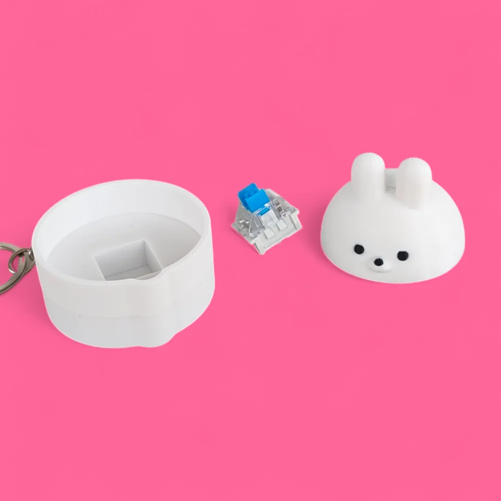 Puffy Bunny Clicker - Free 3D Print Model - MakerWorld