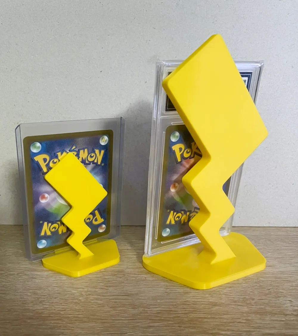 Pokemon Pikachu card holder - Free 3D Print Model - MakerWorld