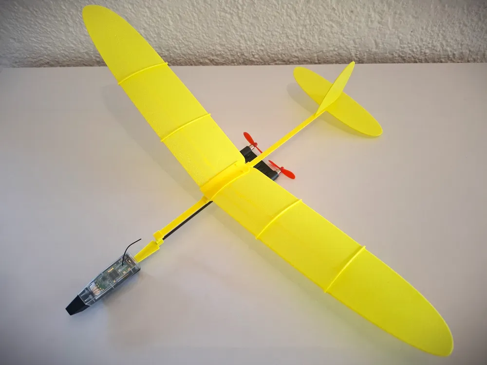 Mini RC Aircraft "WeeFly" by Arty_SC MakerWorld: Download Free 3D Models