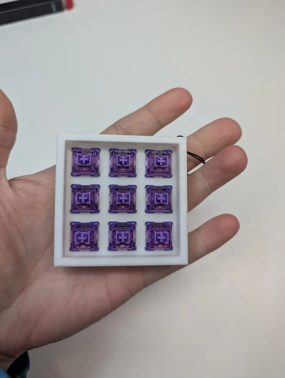 9 Key switch fidget - Free 3D Print Model - MakerWorld