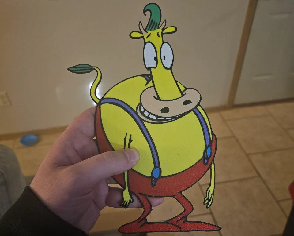 heffer wolfe from rocko's modern life by SkunkleButt - MakerWorld