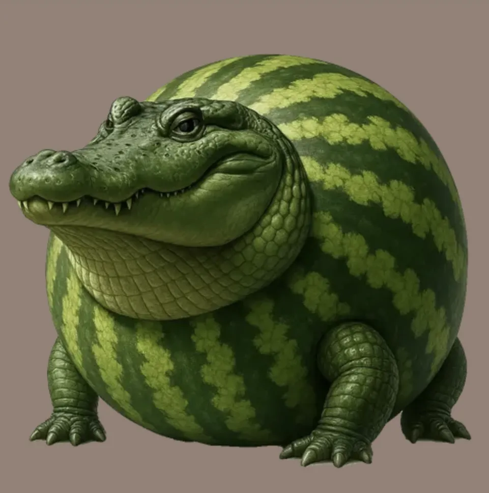 Glorbo Fruttodrillo - Italian Brainrot - Free 3D Print Model - MakerWorld