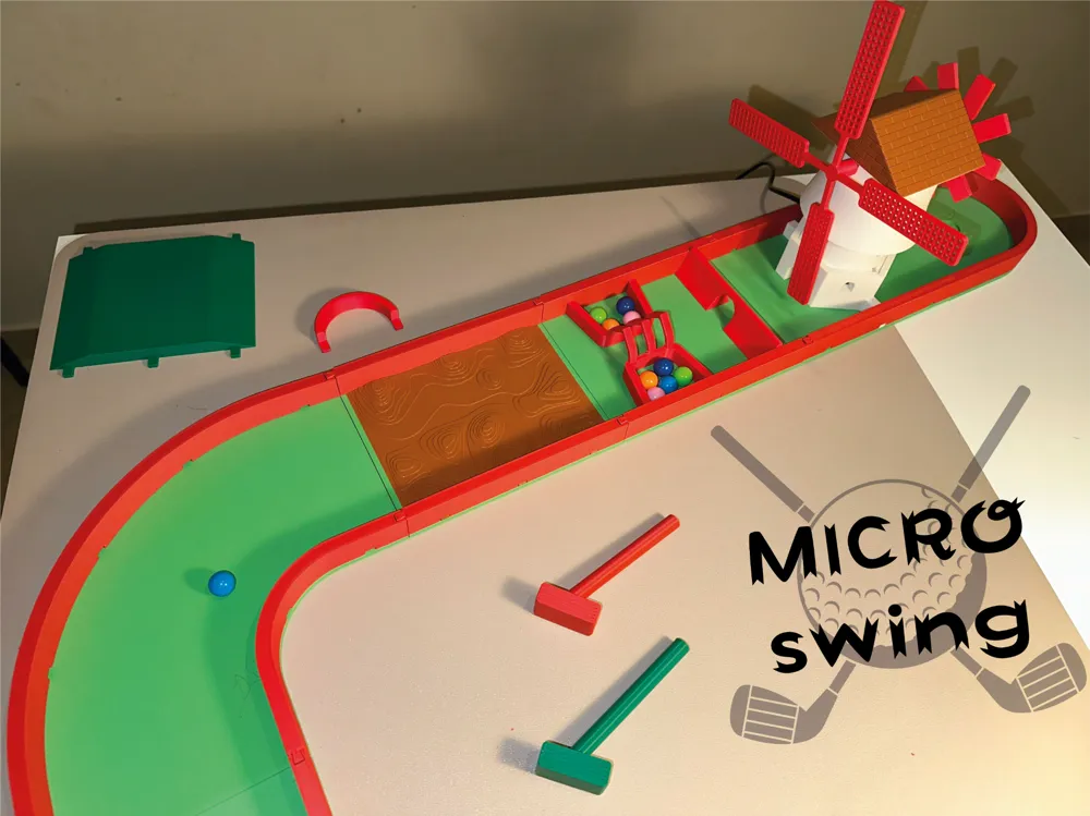 Micro Swing - your personal tabletop golf course! by giovdi - MakerWorld