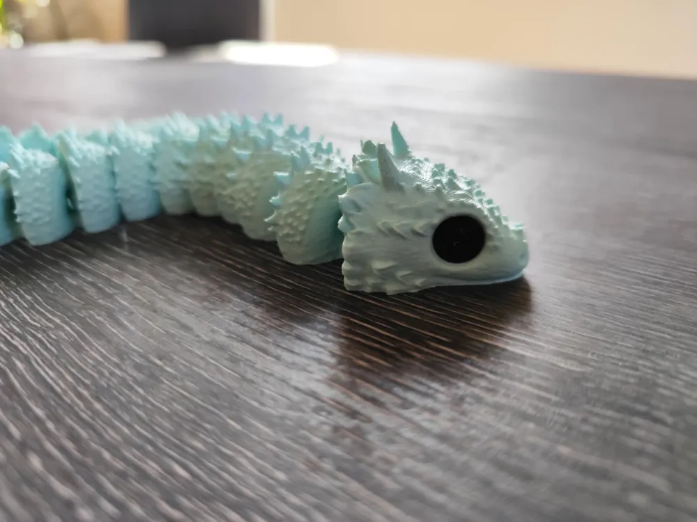 Articulated Dragon Snake - Free 3D Print Model - MakerWorld