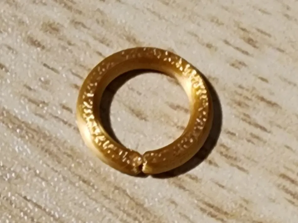 O ring link charm connector for Cuban chain - Free 3D Print Model ...