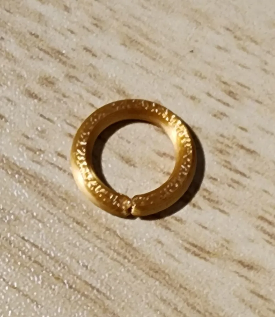 O ring link charm connector for Cuban chain - Free 3D Print Model ...