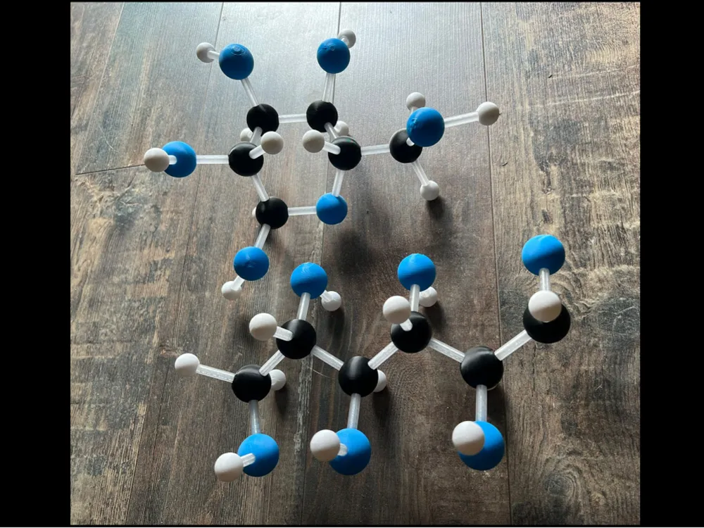 Modular Molecule Model Set by Ryokucha - MakerWorld