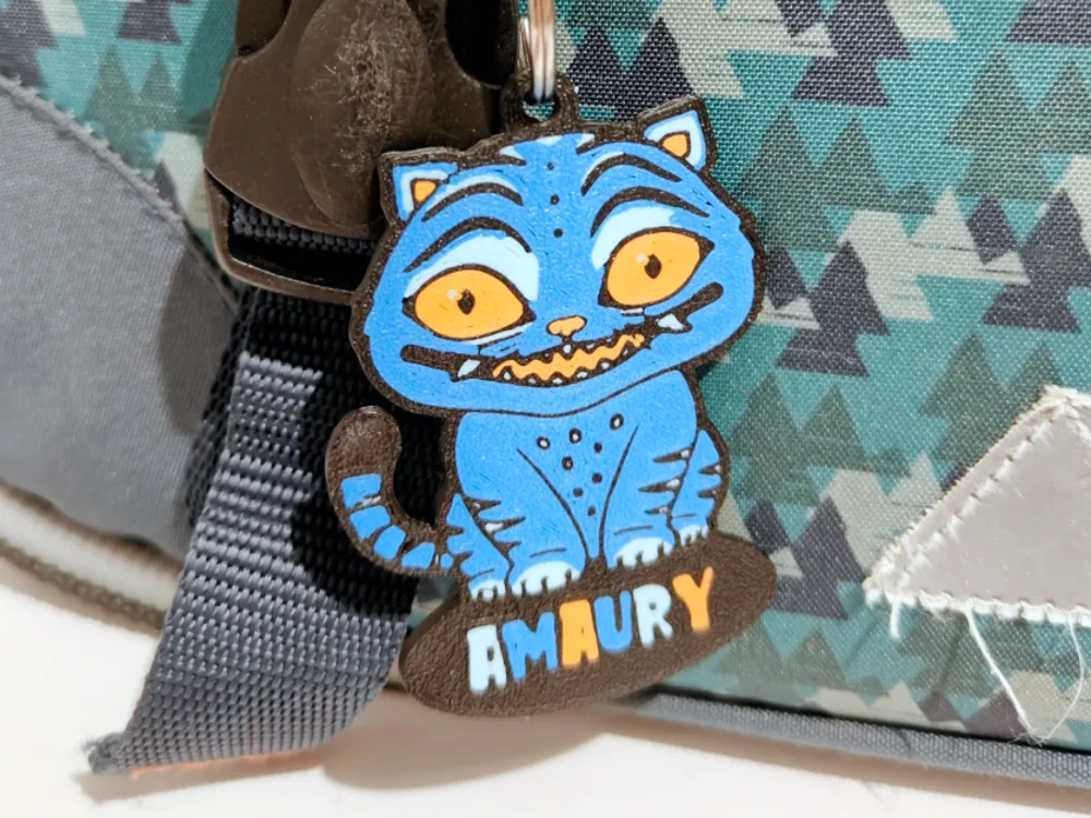 Derpy KPop Demon Hunters Keychain by Tigreloup MakerWorld: Download ...