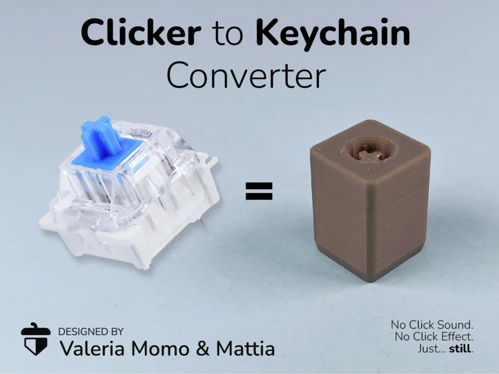 Clicker to Keychain Converter, Dummy Adapter! by Valeria Momo & Mattia ...
