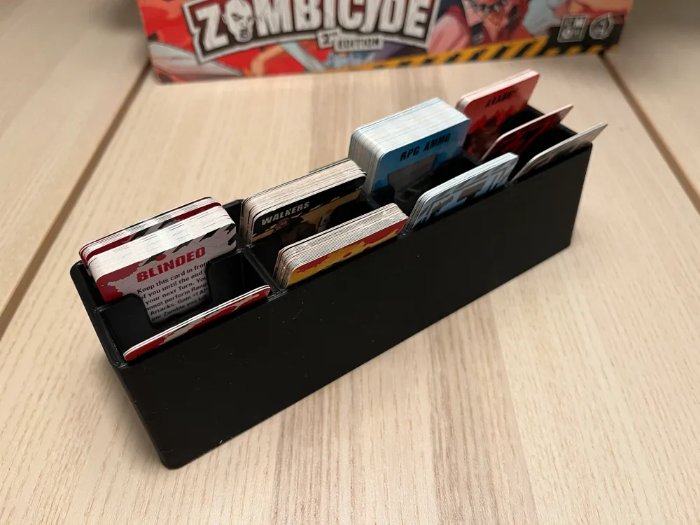 Zombicide 2nd edition card holder by Dan Høegh - MakerWorld