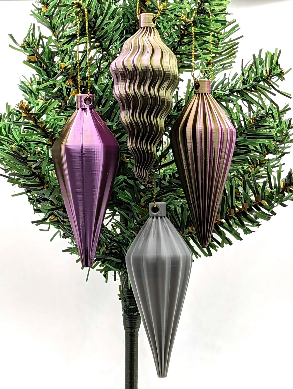 Teardrop Christmas Tree Ornaments by Ken Mills - MakerWorld