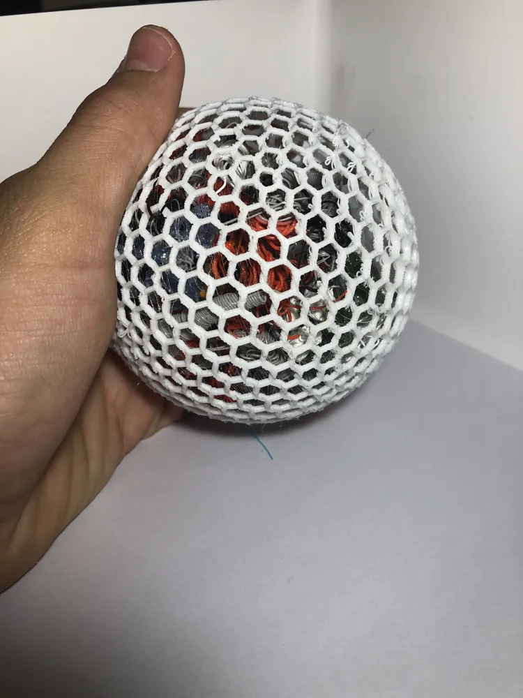 The recycle sphere - Free 3D Print Model - MakerWorld