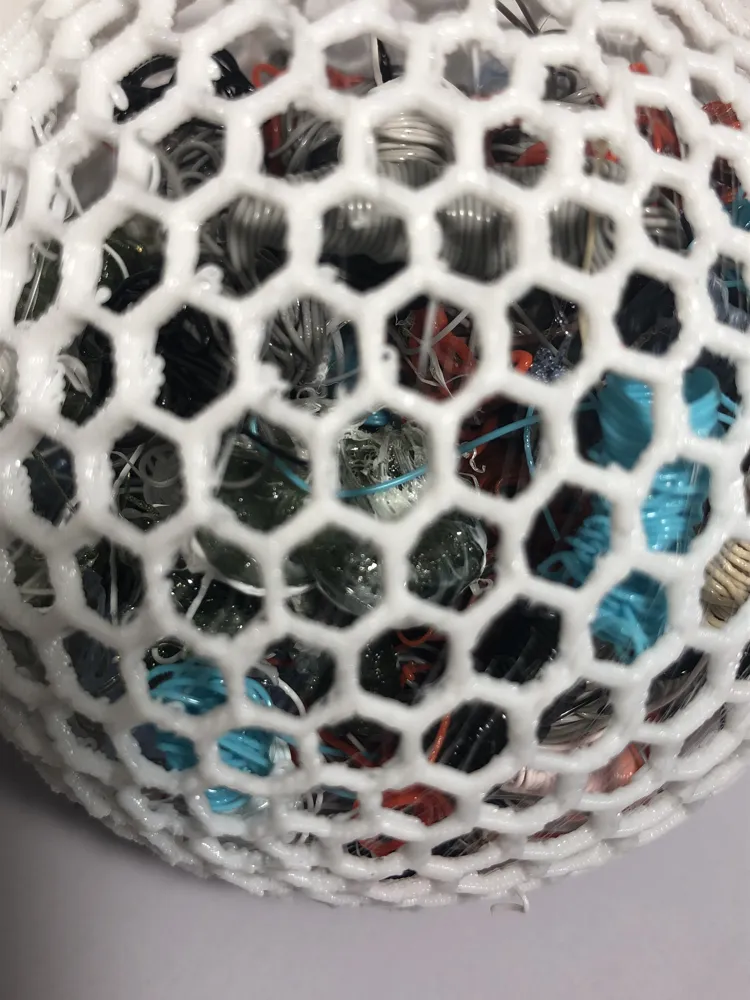 The recycle sphere - Free 3D Print Model - MakerWorld