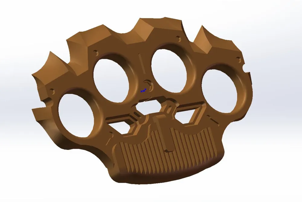 brass knuckles by lancezhc - MakerWorld