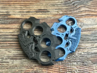 brass knuckles by lancezhc - MakerWorld