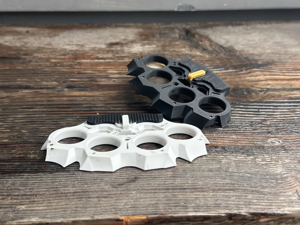 brass knuckles - Free 3D Print Model - MakerWorld
