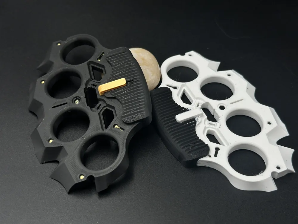 brass knuckles - Free 3D Print Model - MakerWorld