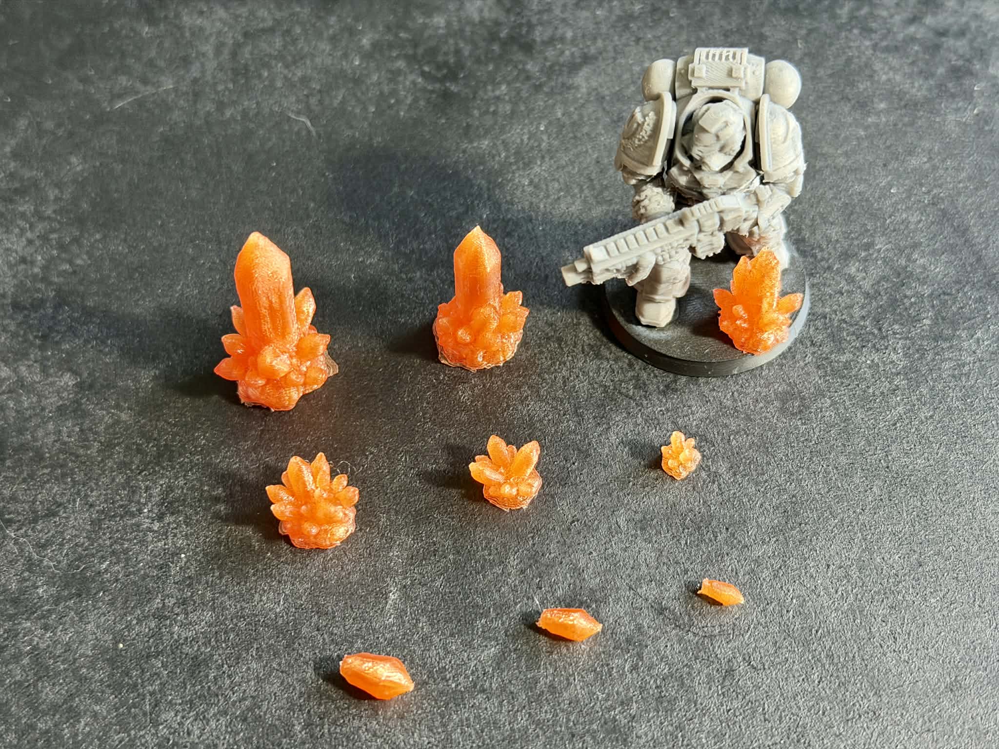 Tabletop Miniature Basing Crystals | Scalable - Free 3D Print Model ...