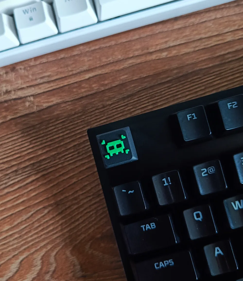 Death pixel Keycap by Hiko 3D - MakerWorld