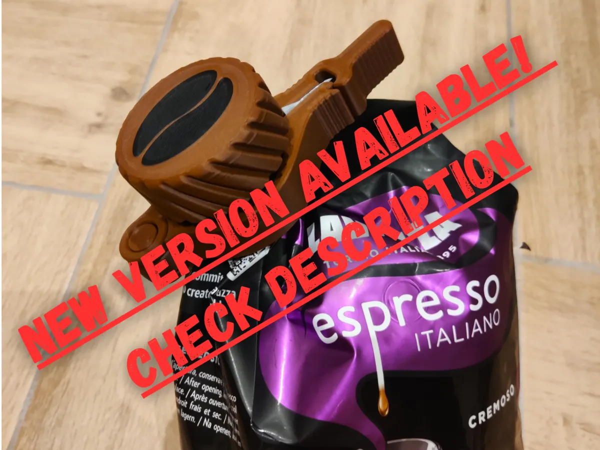 Mini version of the final bag clip - Free 3D Print Model - MakerWorld