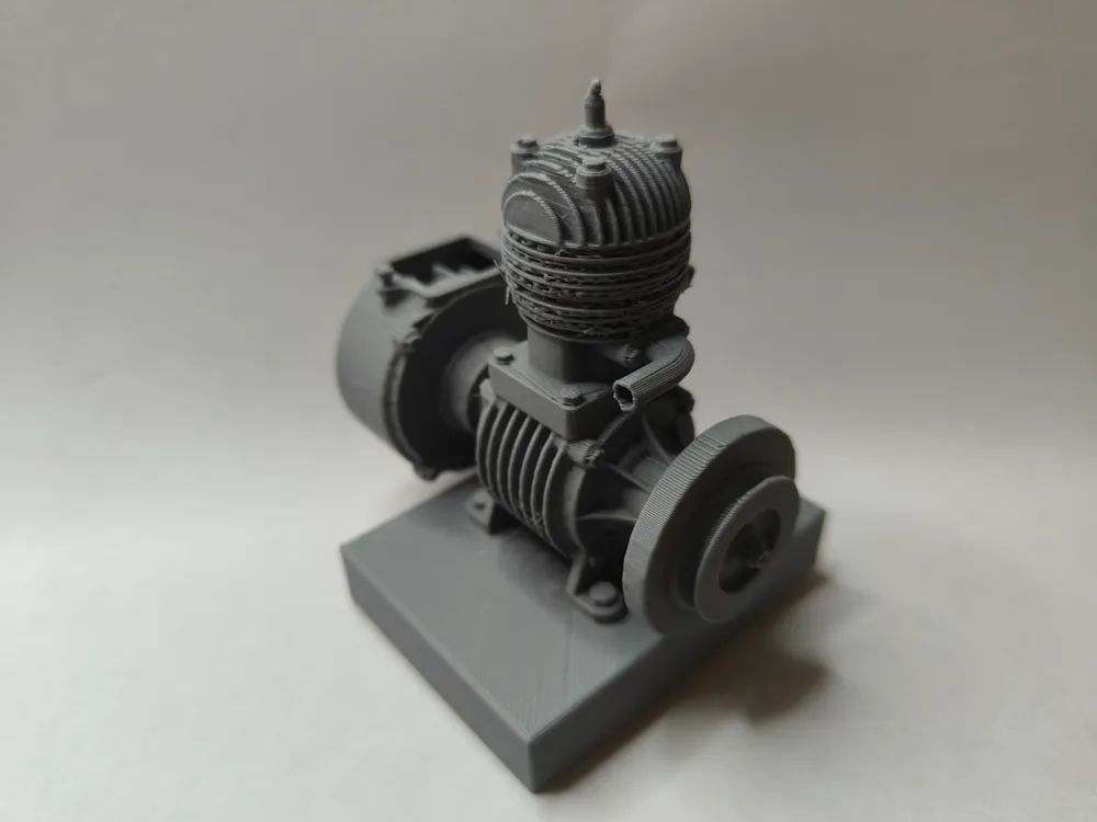 50cc Single Cylinder Engine Model by woohng - MakerWorld