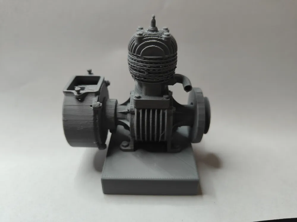 50cc Single Cylinder Engine Model by woohng - MakerWorld