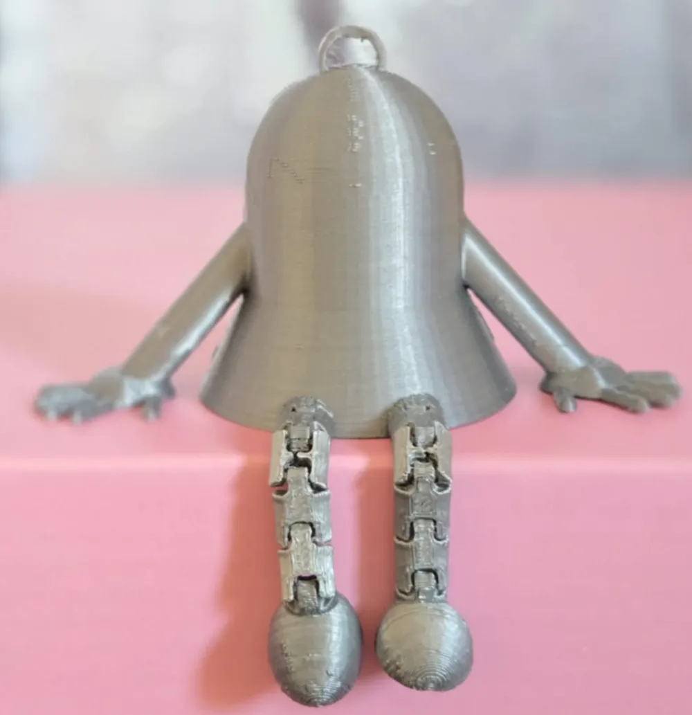 Articulated Christmas Bell - Free 3D Print Model - MakerWorld