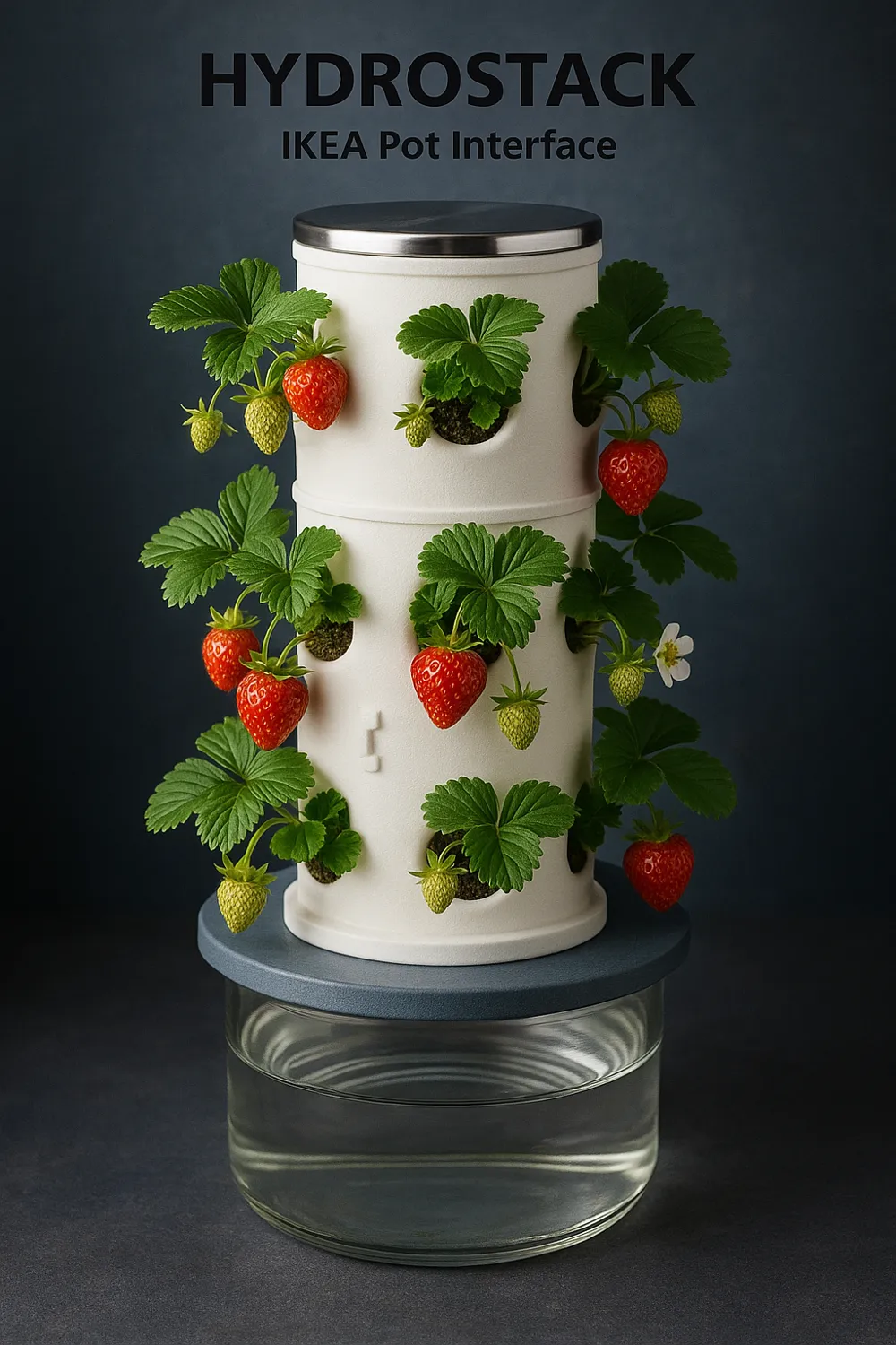 HYDROSTACK - Ikea Pot Interface by Sebastiano Mariuz MakerWorld: Download Free 3D Models