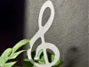 Treble Clef trellis - Free 3D Print Model - MakerWorld
