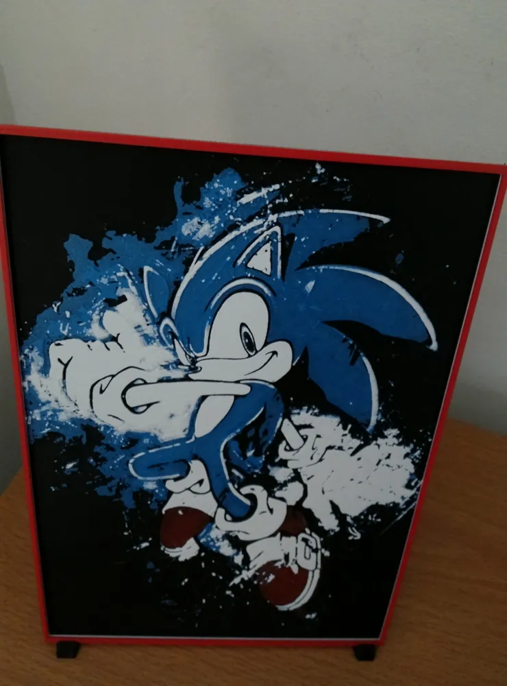 Sonic Grafi hue forge by HueForge_Xayrinoke MakerWorld: Download Free ...