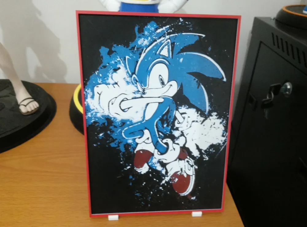 Sonic Grafi hue forge by HueForge_Xayrinoke MakerWorld: Download Free ...