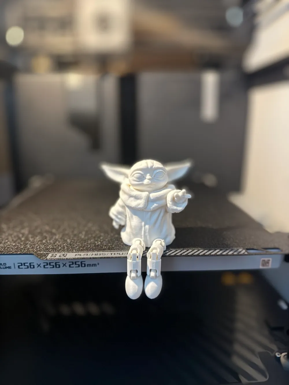 Yoda buddy - Baby Yoda with articulated legs - Free 3D Print Model ...