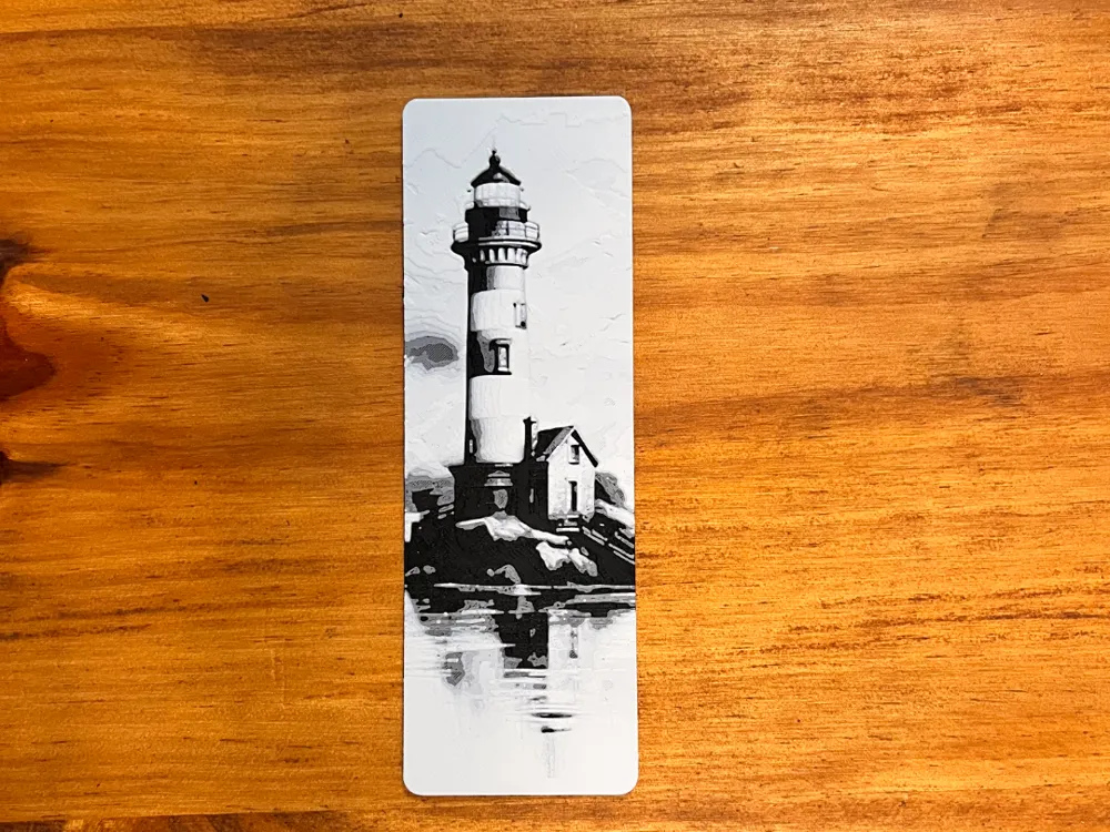 Lighthouse Bookmark Hueforge by Opari3D MakerWorld: Download Free 3D Models
