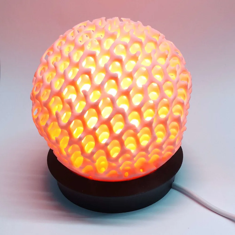 Coral Lamp for LED Lamp Kit 001 - Free 3D Print Model - MakerWorld