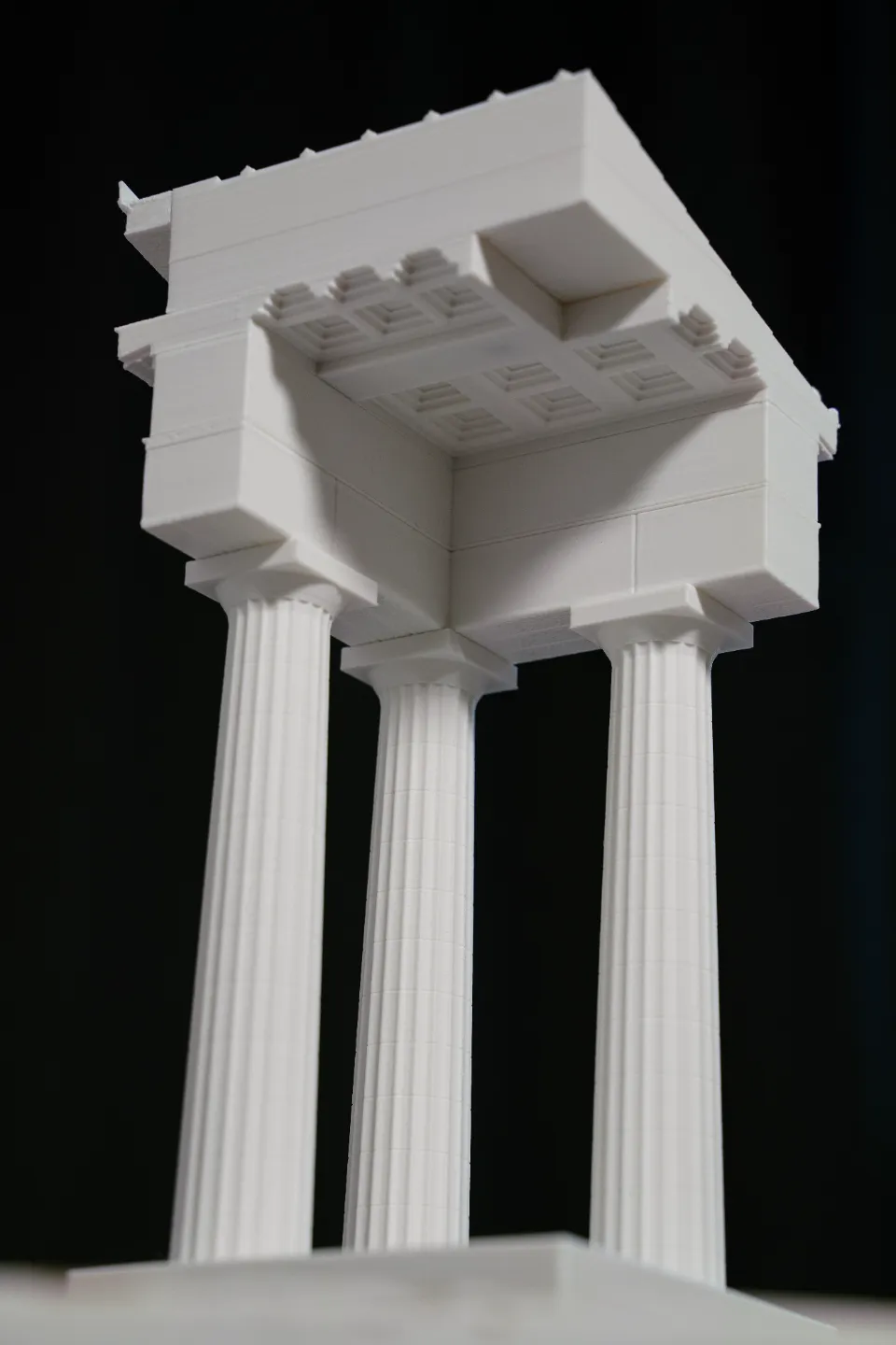 The Parthenon - Corner Section 1:100 scale model by beiherhund - MakerWorld