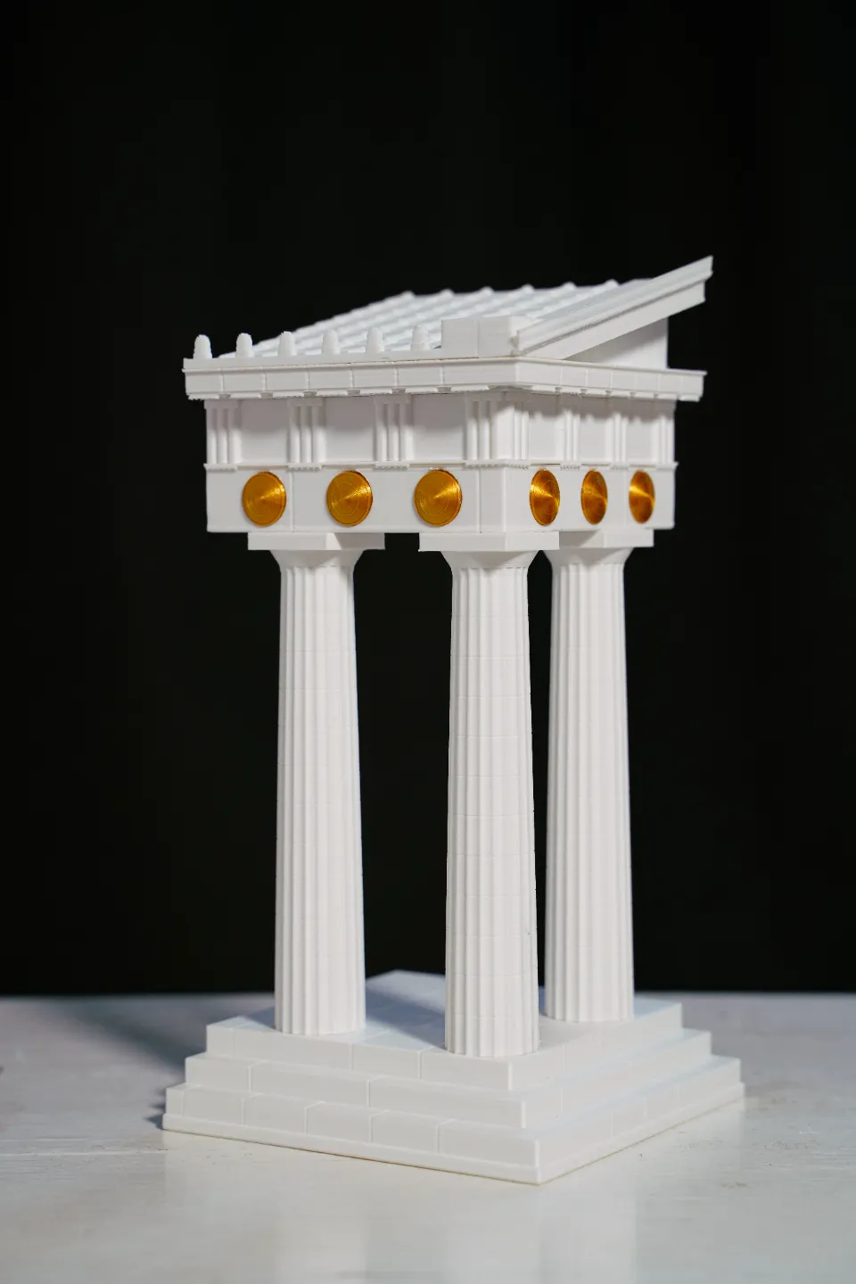 The Parthenon - Corner Section 1:100 scale model by beiherhund - MakerWorld