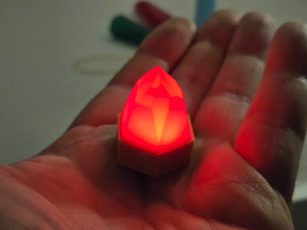 Crystal Ornament — LED-lit decoration by Jaatinen3D MakerWorld ...