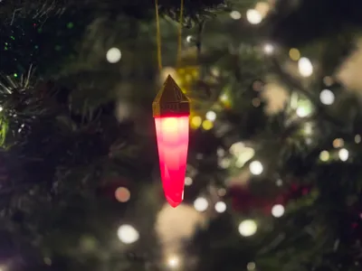Crystal Ornament — LED-lit decoration by Jaatinen3D MakerWorld ...