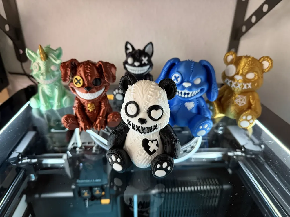 Horror Panda – Broken Heart - Free 3D Print Model - MakerWorld
