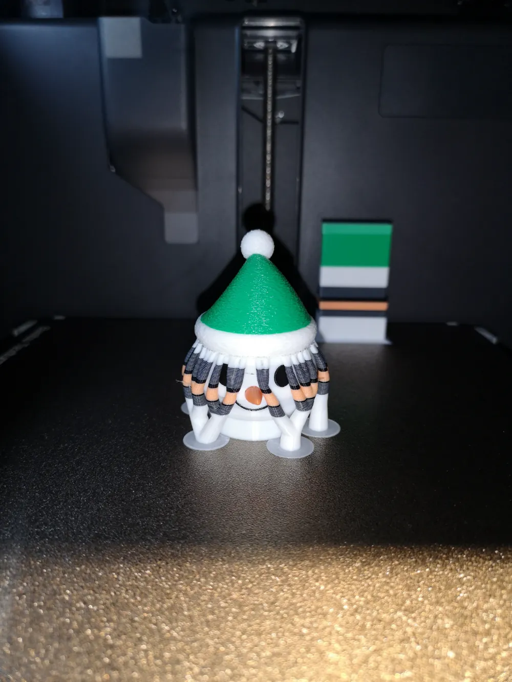 Cute roly-poly snowman(AMS VERSION) by EZWorld - MakerWorld