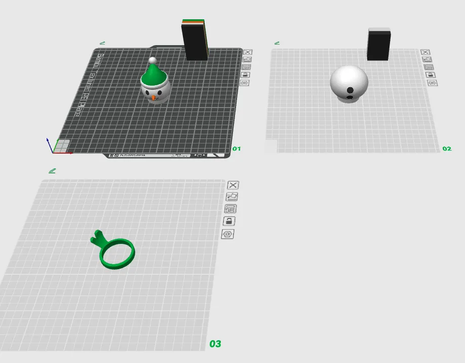 Cute roly-poly snowman(AMS VERSION) by EZWorld - MakerWorld
