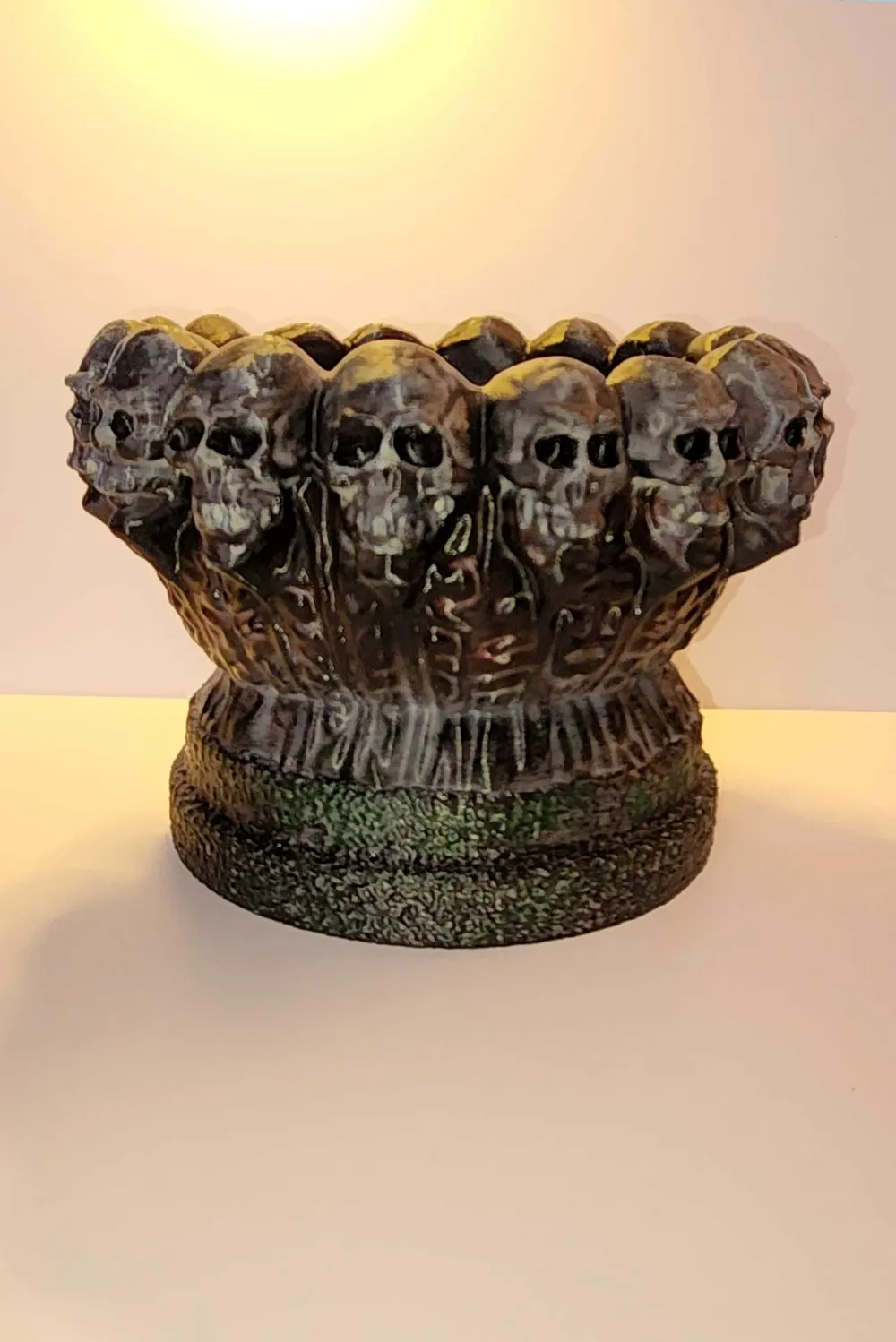 Skull Bowl - Free 3D Print Model - MakerWorld