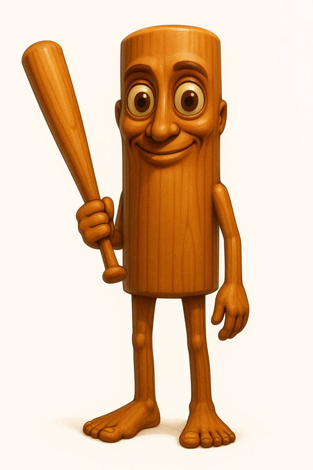 Tung Tung Tung SAHUR - Original Model by TheMage MakerWorld: Download ...