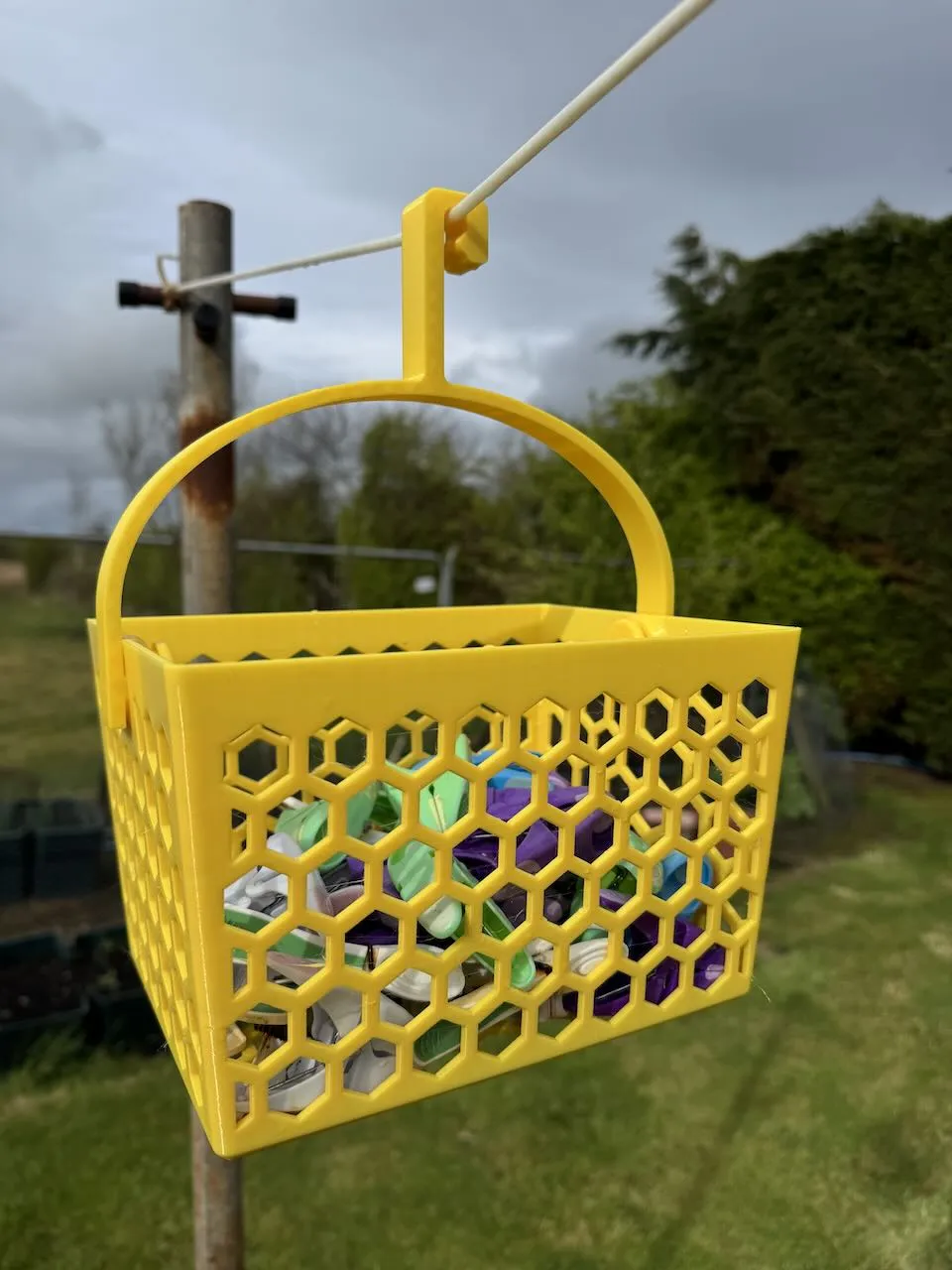 clothes Peg Basket - Free 3D Print Model - MakerWorld