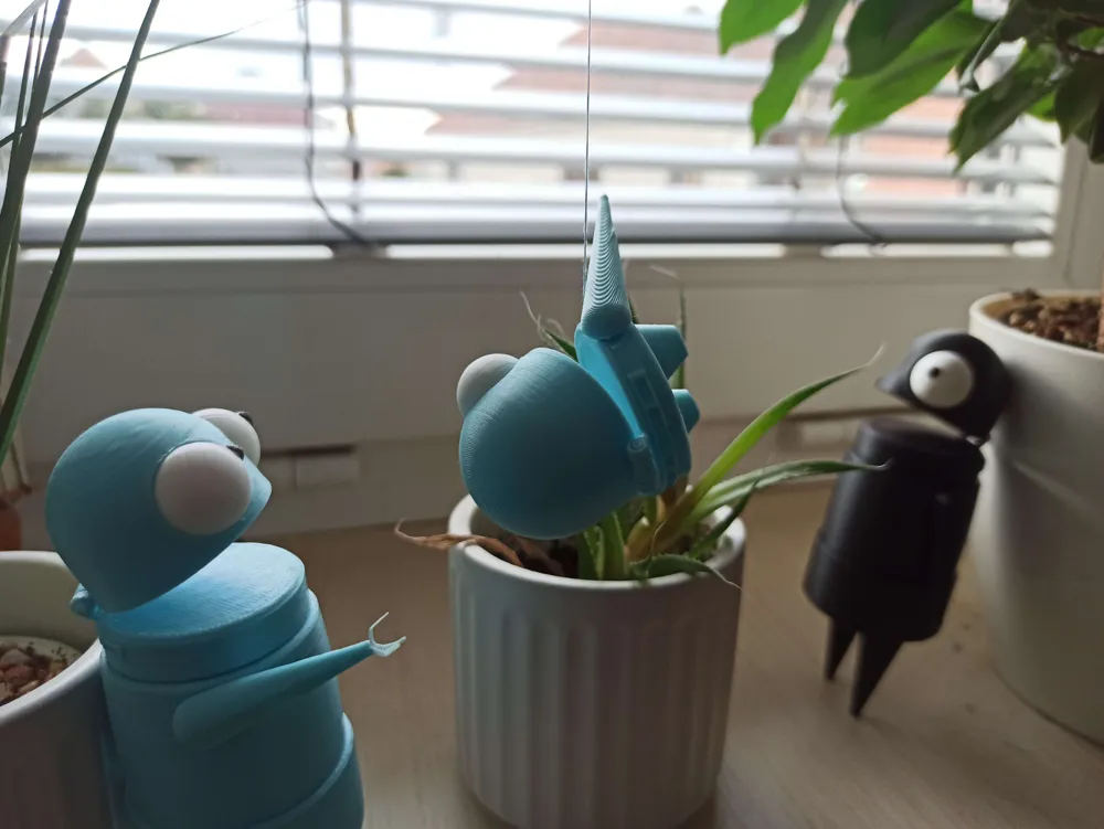 R. E. P. O. character (Semibot) tumble Q by Inv4d3r MakerWorld ...